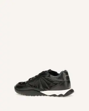 Pinko Gea Leather Sneakers