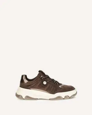 Pinko Athena Suede Sneakers
