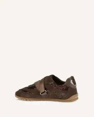 Pinko Yulia Suede Sneakers With Sequins