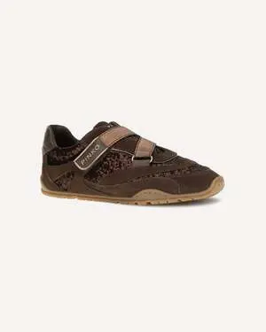 Pinko Yulia Suede Sneakers With Sequins