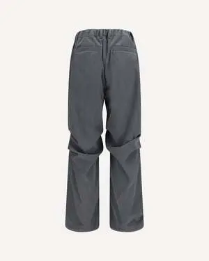 Herno Ruched Corduroy Pants Ale