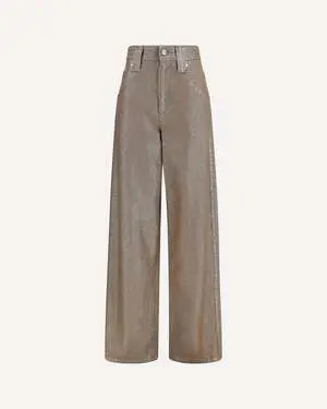 Brunello Cucinelli Lurex Wide-leg Jeans