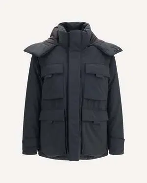 Herno Hooded Padded Jacket Ale