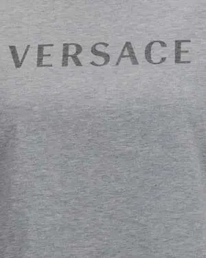 Versace Logo Cotton T-shirt