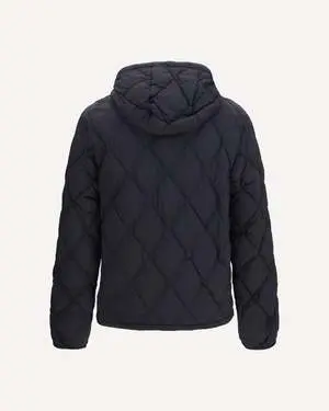 Burberry Doversgreen Nyon Down Jacket With Check Stitching Mae