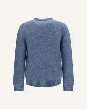 Valentino Garavani Woo Sweater With Butterfy Embroidery Mae