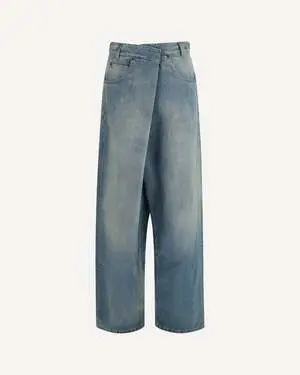 MAISON MARGIELA Wrap Wide-leg Jeans