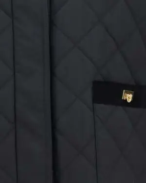 FERRAGAMO Padded Jacket With Gancini Buckles