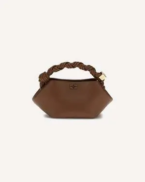 GANNI Mini Bou Leather Handbag