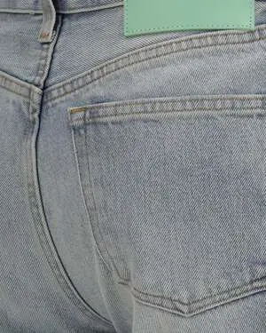 HAIKURE Star Marfa Straight-leg Jeans With A Distressed Finish