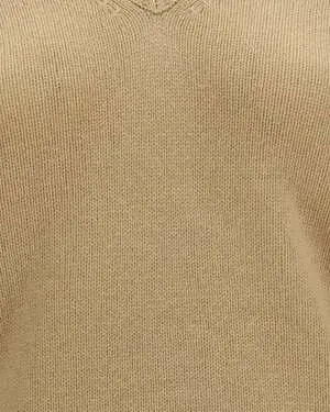 ALLUDE V-neck Cashmere Sweater