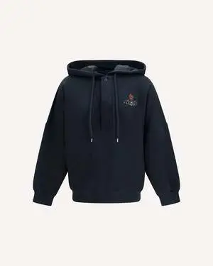 VIVIENNE WESTWOOD Batwing Hooded Sweatshirt Ale - Black