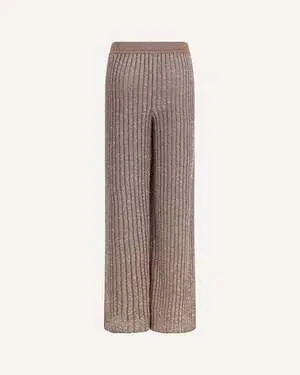 Missoni Tailored Pants In Lamé Viscose With Sequins