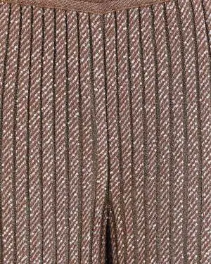 Missoni Tailored Pants In Lamé Viscose With Sequins