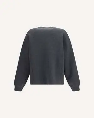 Loewe Anagram Cotton-blend Weathirt With Pocket