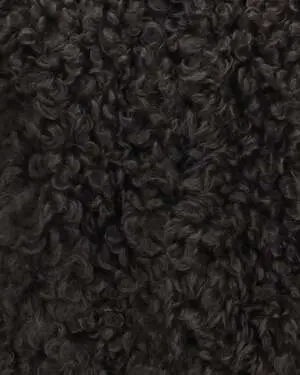 SWORD 6644 Teddy-effect Faux Fur Jacket