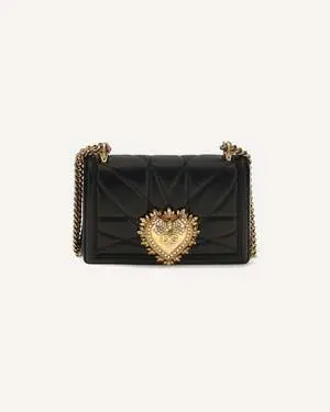 Dolce & Gabbana Medium Devotion Matelassé Nappa Shoulder Bag