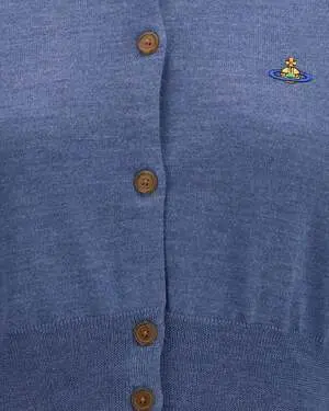 VIVIENNE WESTWOOD Bea Cropped Wool Cardigan Feale