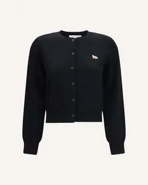 Maison Kitsuné Baby Fox Cardigan - Black