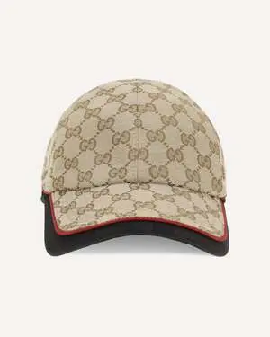 Gucci Gg Cotton Fabric Baeball Hat