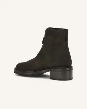 THE ROW Hike Suede Ankle Boots - Brown