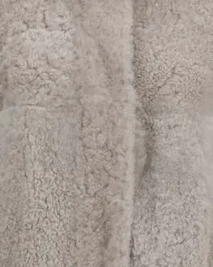 Brunello Cucinelli High-neck Shearling Jacket
