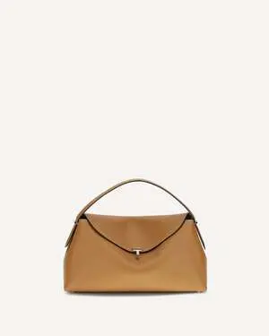 TOTEME T-lock Handbag - Beige