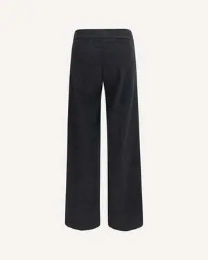 Avenue Montaigne Flavia Wide-leg Cotton-blend Pants