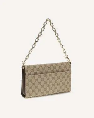 Gucci Medium Horsebit Ristretto Shoulder Bag