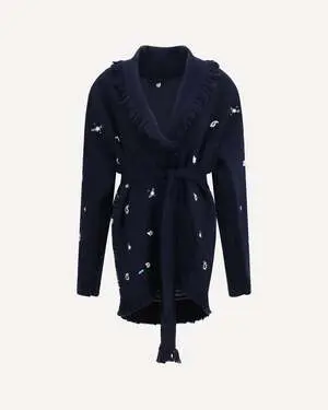 Alanui Echoes Of The Bandana Cardigan Feale