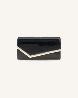 JIMMY CHOO Emmie Leather Clutch