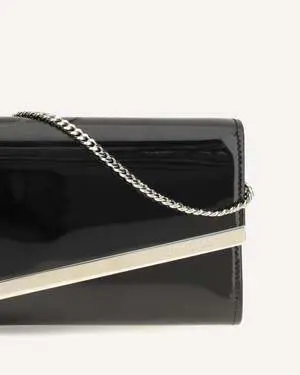 JIMMY CHOO Emmie Leather Clutch