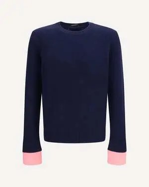 Prada Shetland Wool Crewneck Sweater