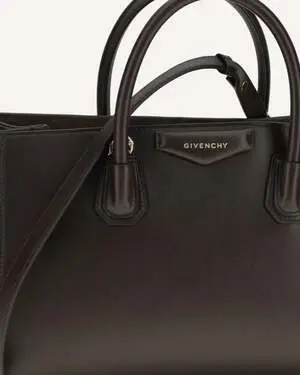 Givenchy Small Antigona Catchall Glossy Grained Leather Handbag