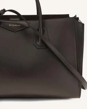 Givenchy Medium Antigona Catchall Glossy Grained Leather Handbag
