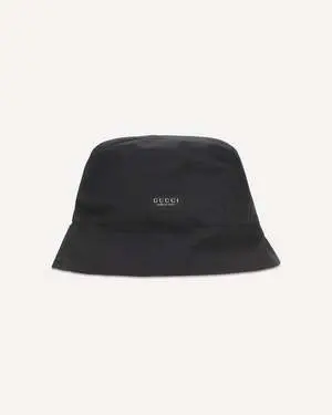 Gucci Cotton Canvas Bucket Hat Mae