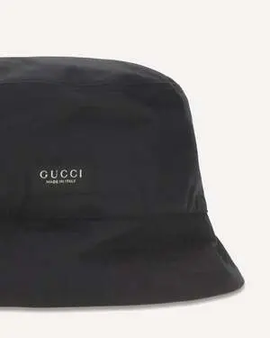 Gucci Cotton Canvas Bucket Hat Mae