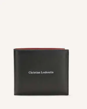 CHRISTIAN LOUBOUTIN Canopy Bifold Wallet - Black