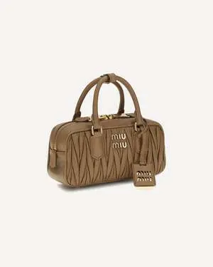 Miu Miu Arcadie Shoulder Bag - Beige