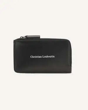 CHRISTIAN LOUBOUTIN Canopy Zipped Card Holder