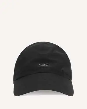 Gucci Logo Baeball Cap - Black