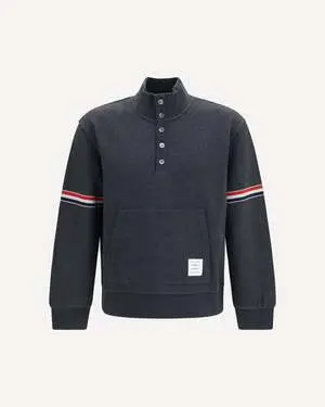 Thom Browne Loopback Cotton Piqué Sweater