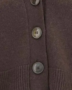 VERYBUSY Cashmere V-neck Buttoned Cardigan Femae
