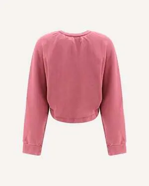 Off-White Off Stap Balloon Crewneck Sweatshirt Feale