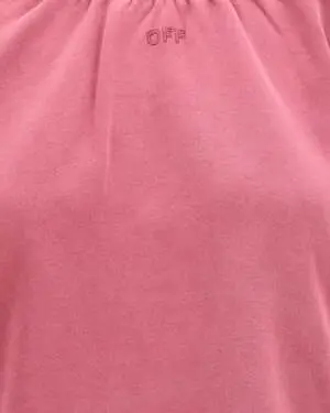 Off-White Off Stap Balloon Crewneck Sweatshirt Feale