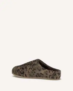 UGG Elea Spotted Slip-on Mules - Brown