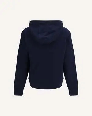 Thom Browne Loopback Colorblock Hooded Sweatshirt