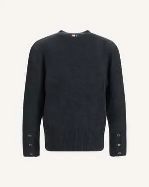 Thom Browne Virgin Wool V-neck Cardigan