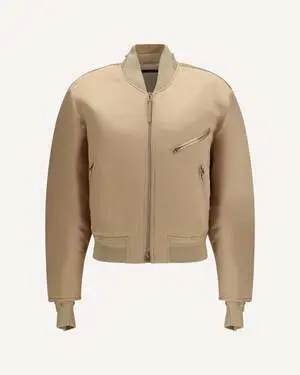 TOM FORD Satin Aviator Bomber Jacket