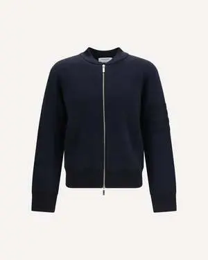 Thom Browne Ottoman Milano Stitch 4-bar Jacket - Blue